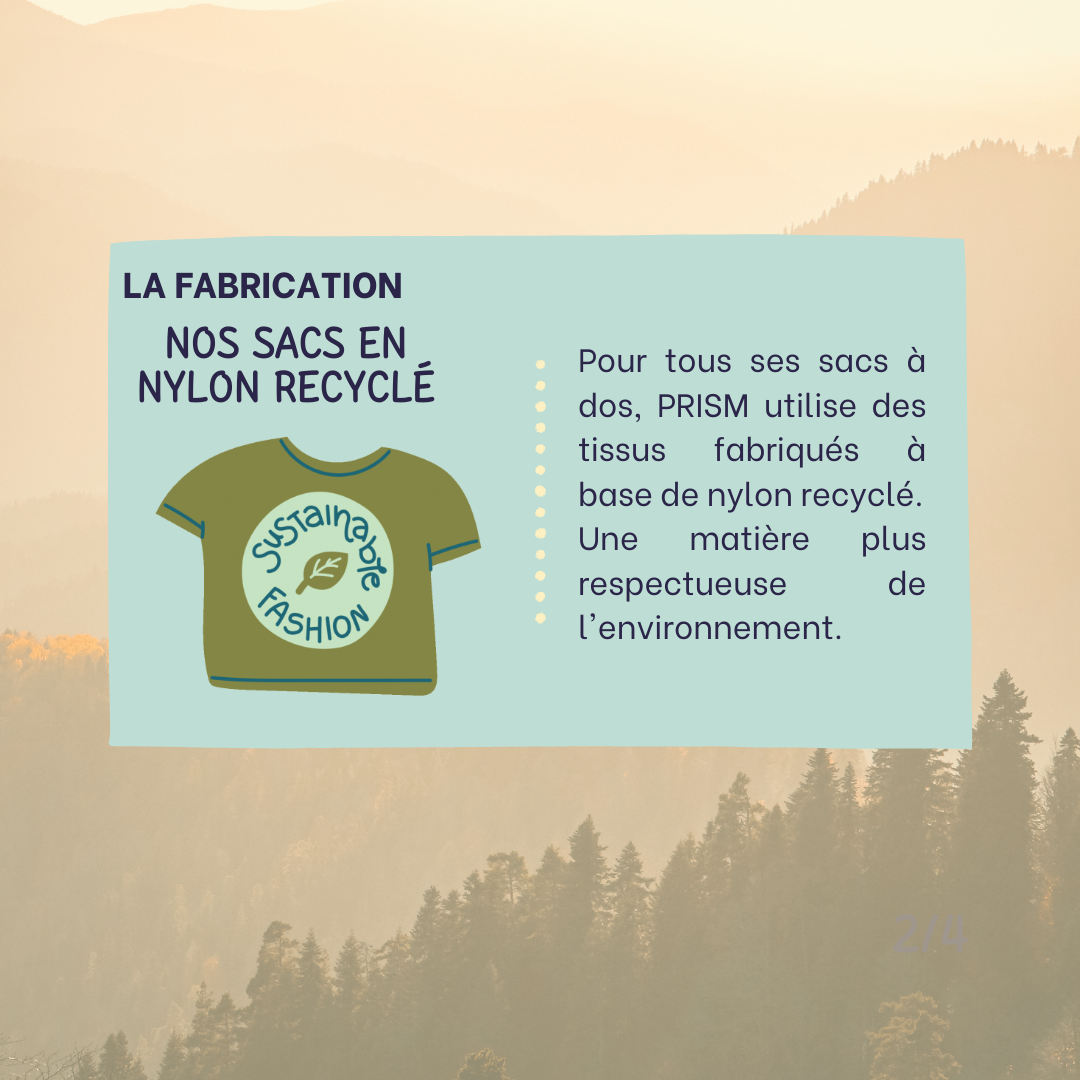 PRISM la marque qui ne se met pas la planète à dos